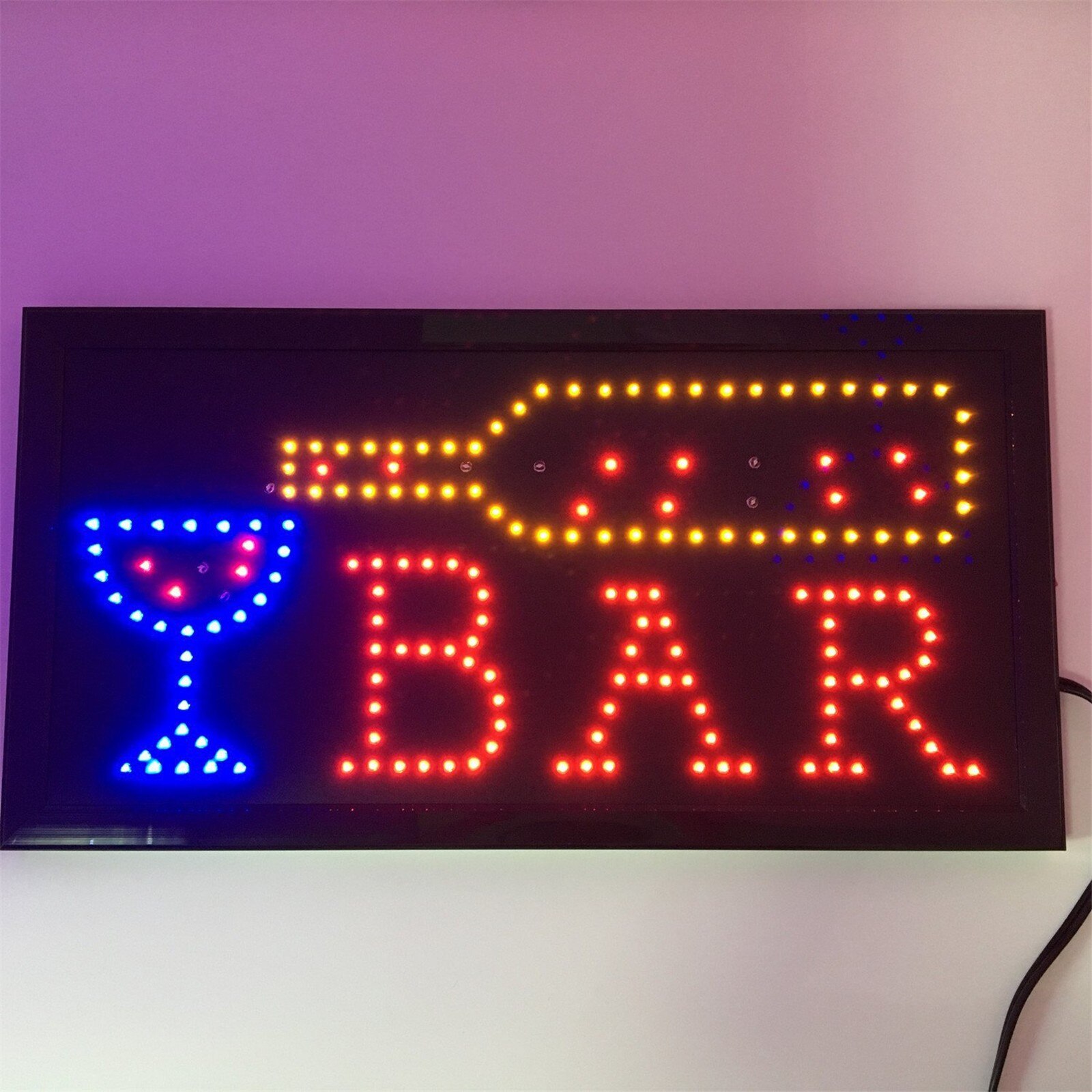 LED Cocktail Bar Pub Club Shop Sign Signs Neon Dis... – Grandado