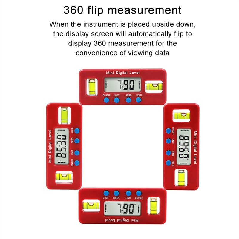 100mm Digital Display Protractor Inclinometer Angl Grandado