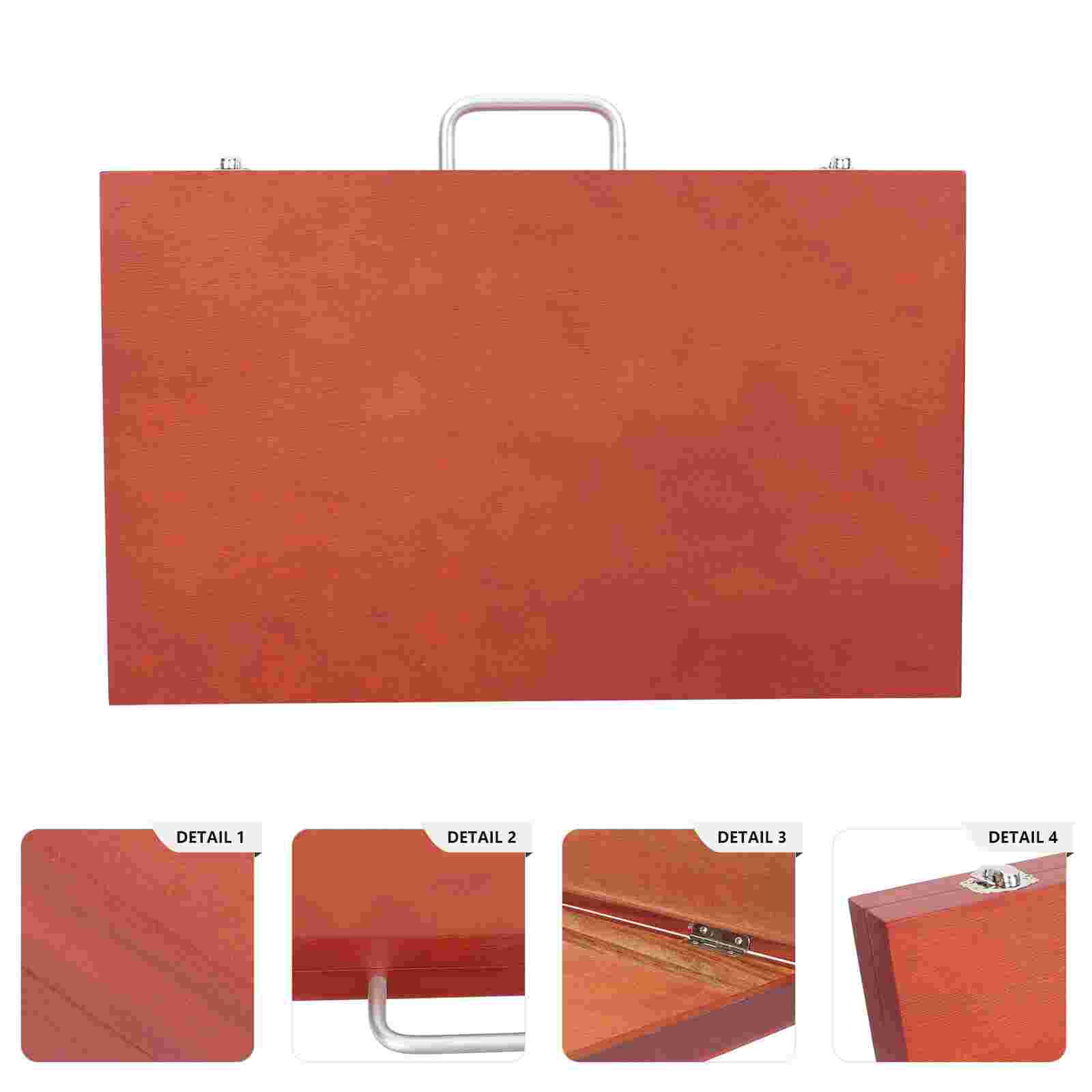 Household Wooden Art Tool Box Paint Art Storage Su... – Vicedeal