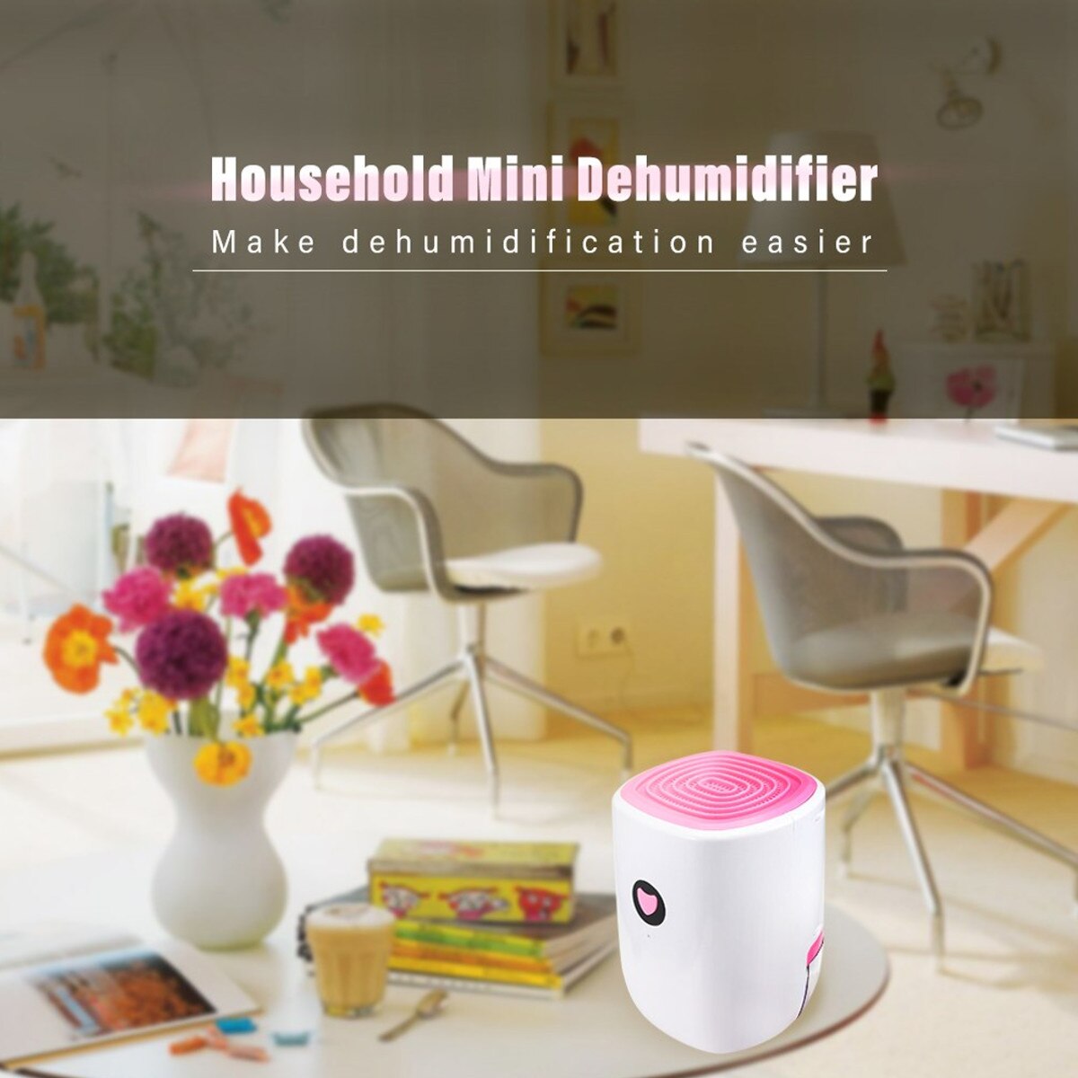800ML Electric Air Dehumidifier Mini Portable Air ... – Grandado