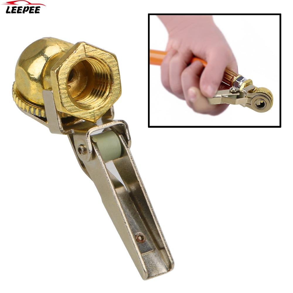 Clip-On Ball Foot Auto Tyre Inflator Fitting Kit U... – Vicedeal