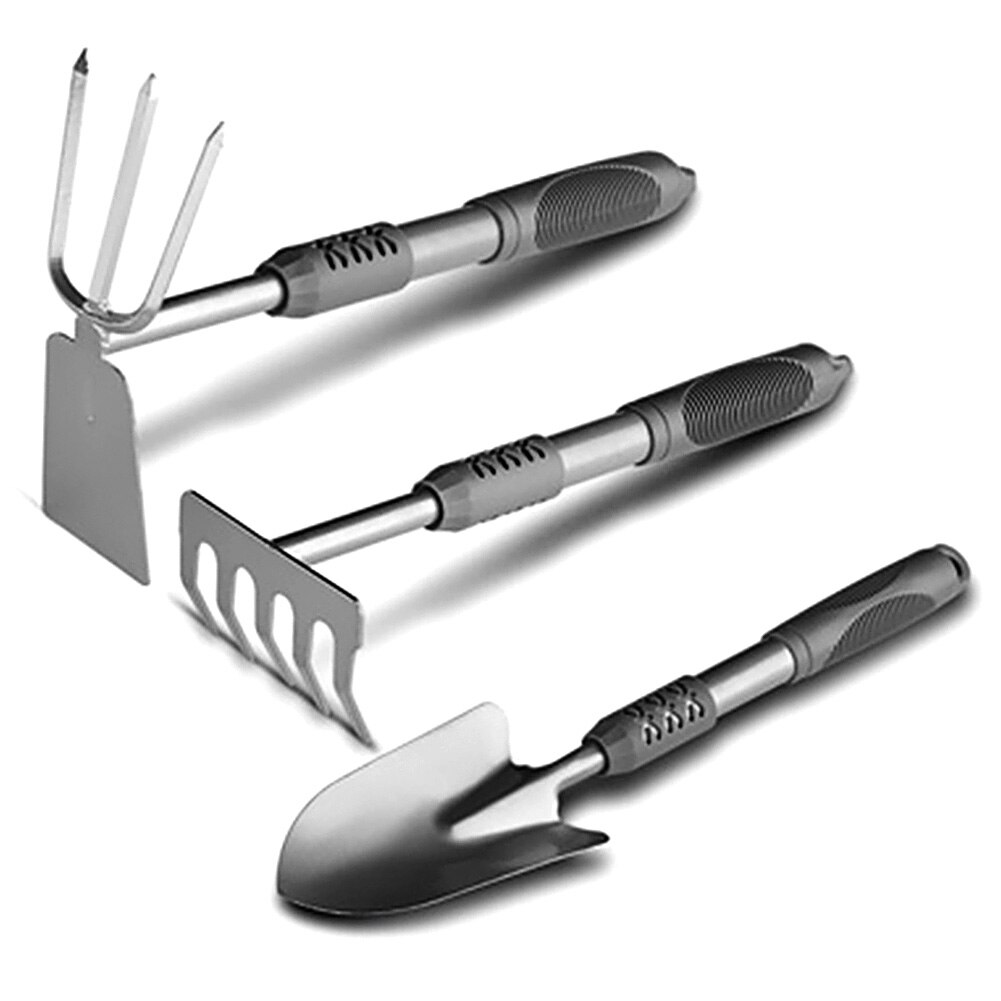 3PCs/Set Shovel Rake Planting Tools Combination Ho... – Grandado