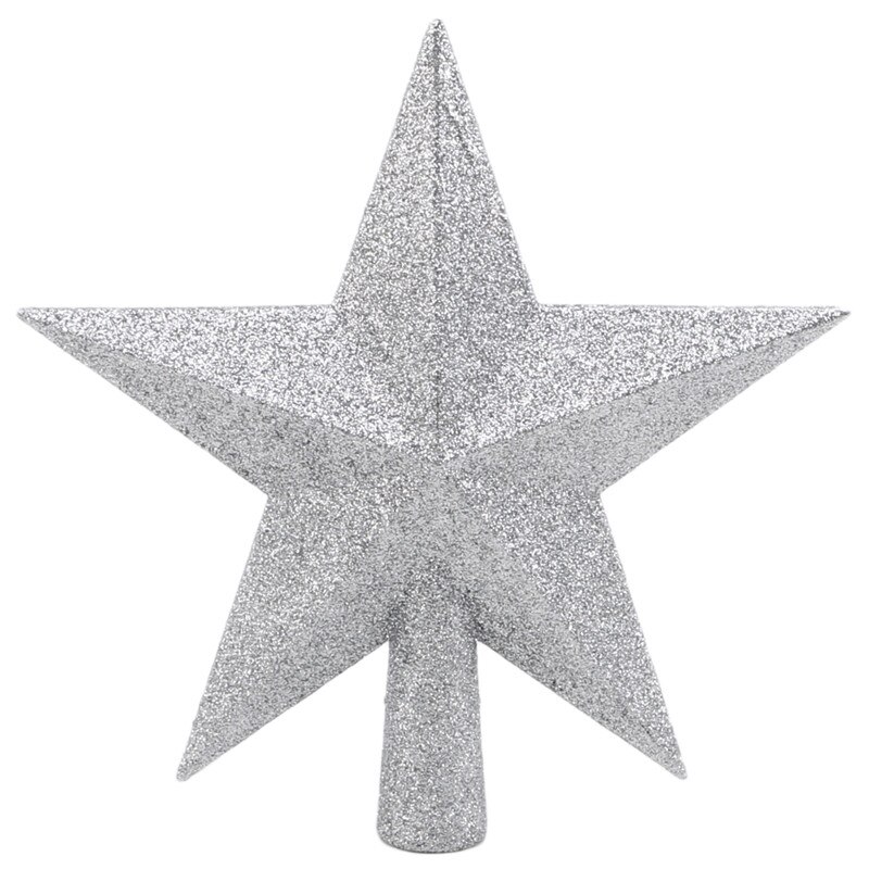 Plastic Christmas Tree Top Star Five-Pointed Star ... – Vicedeal