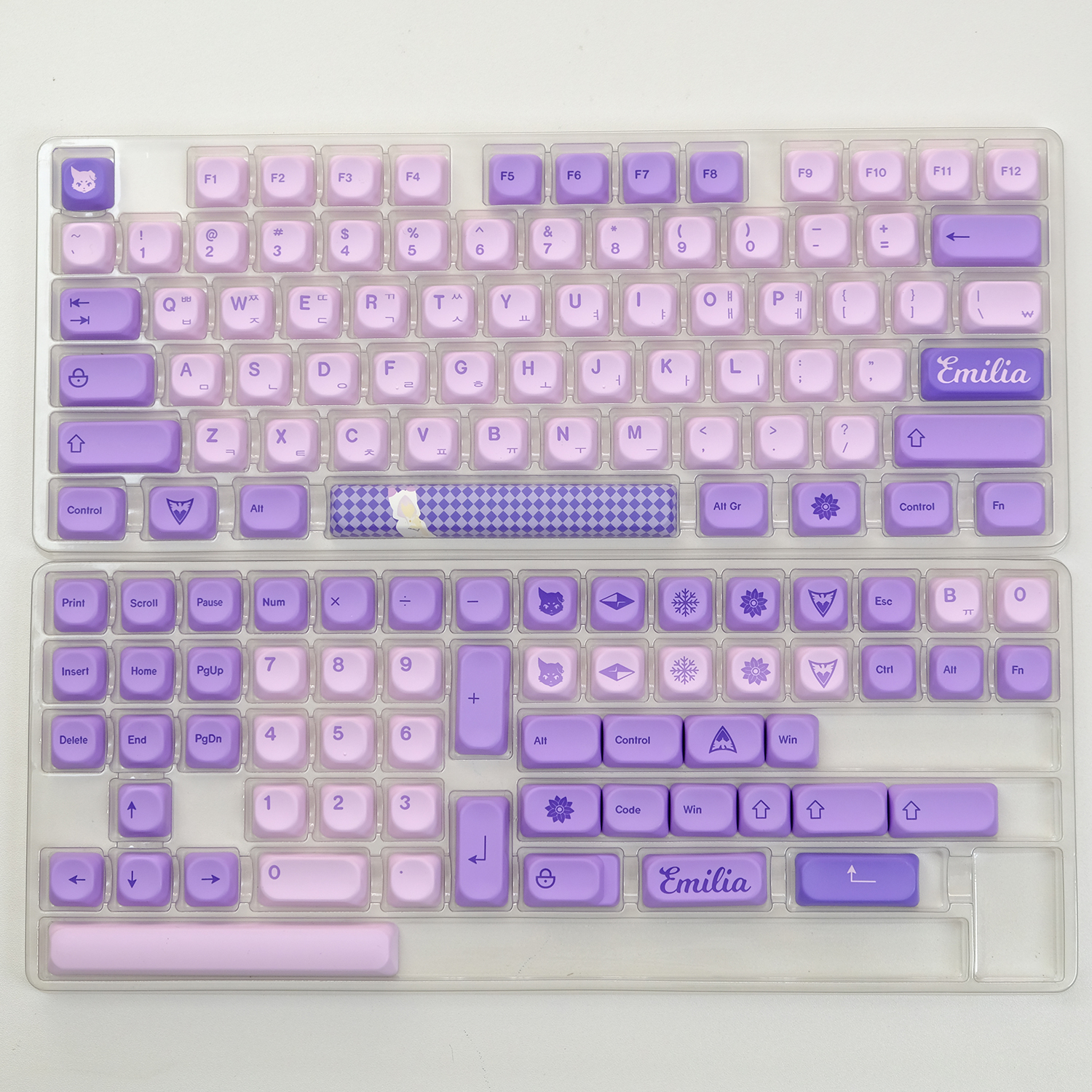 KBDiy 138 Keys/Set Korean Keycaps PBT KOA Snow Mou... – Vicedeal