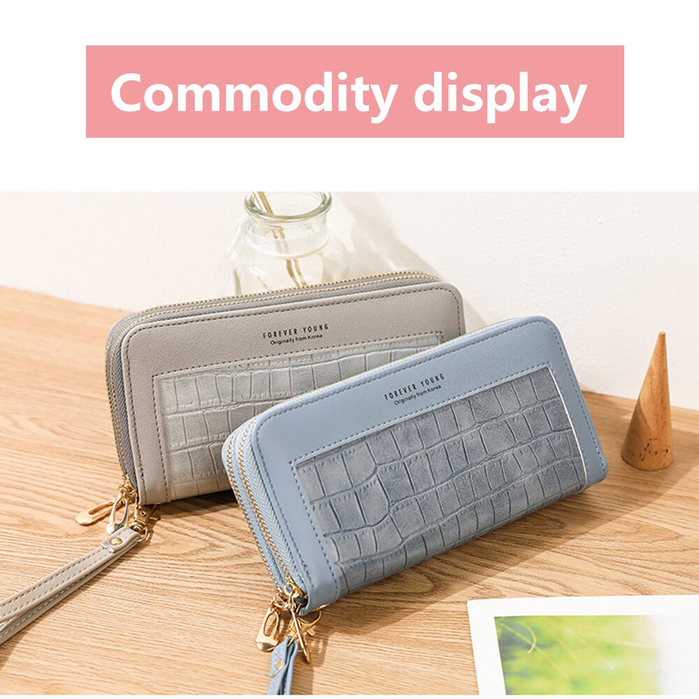 Vrouwen Portemonnee Rits Grote Capaciteit Portemon... – Grandado