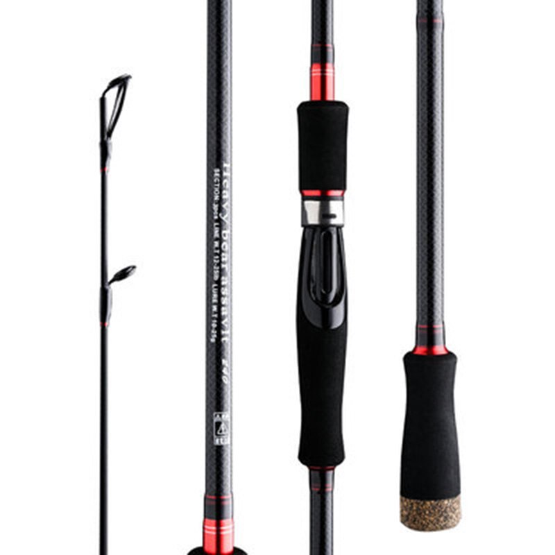 Ultra-light Carbon Casting Fishing Rod 1.8m 2.1m 2... – Grandado