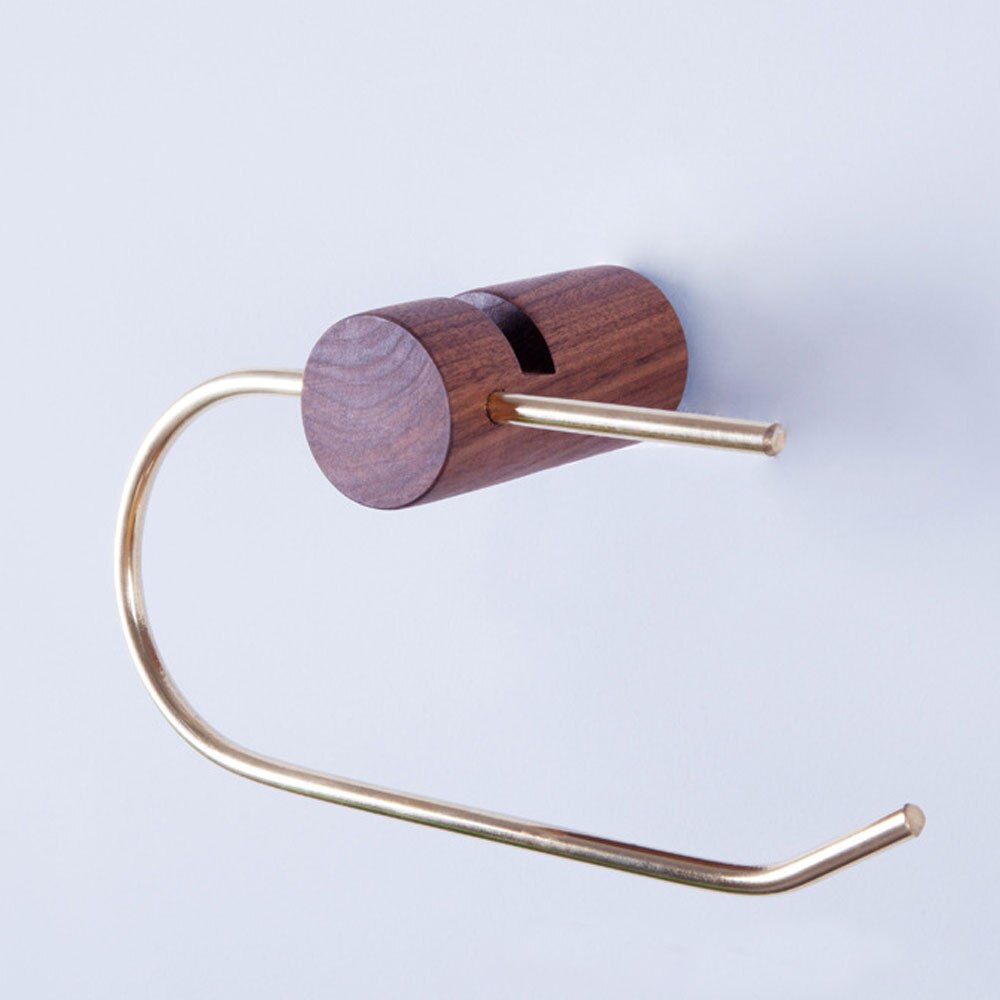 Punch-free Nordic Bathroom Paper Roll Bracket Bras... – Grandado