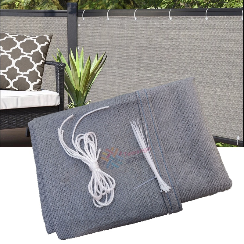 Anti-UV HDPE Grey Balcony Net Garden Outdoor Shadi... – Vicedeal