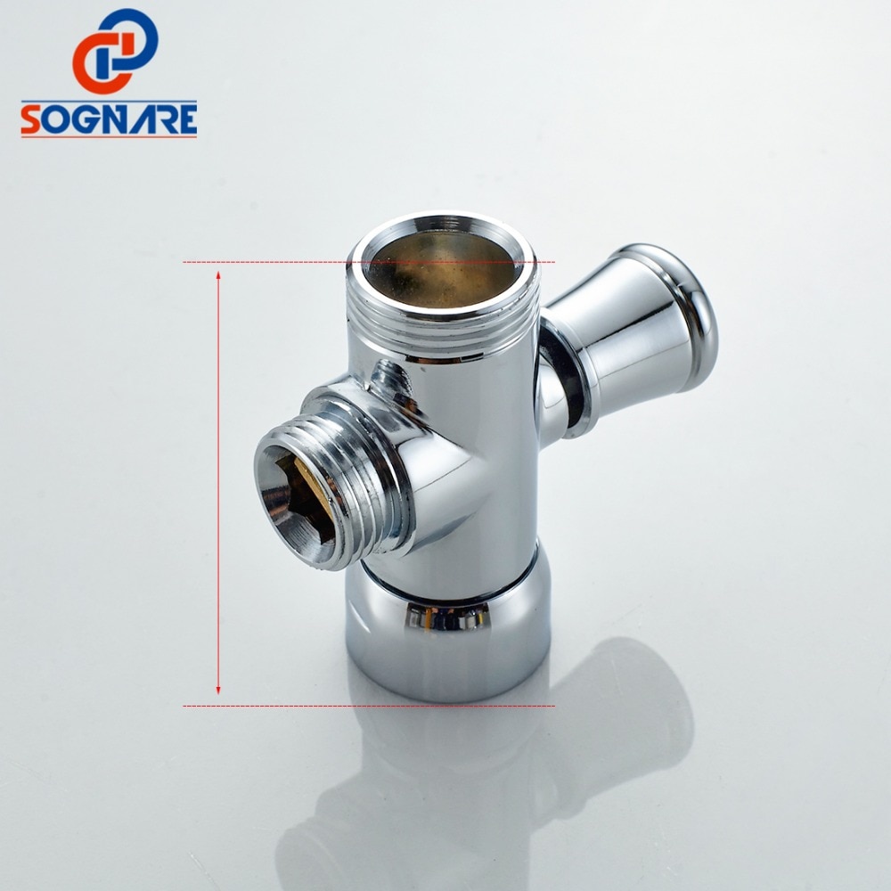 Sognare Messing 1/2 "Badkamer Douche Kraan Tee Con... – Grandado