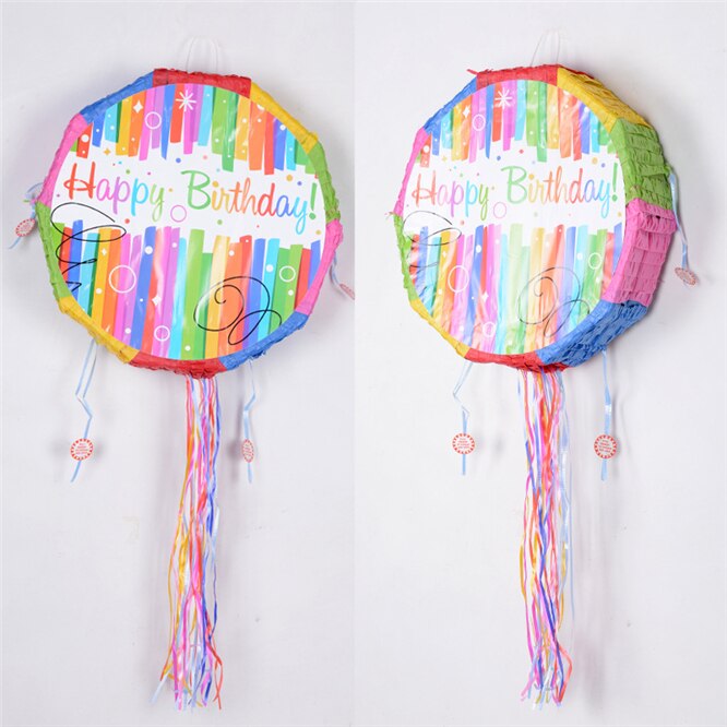 Pinata Birthday Theme Paper Folded Kids Favors Gam... – Grandado