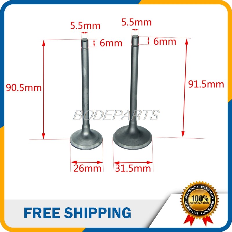 CG200cc Intake Exhaust Valve For Zongshen Loncin L... – Grandado