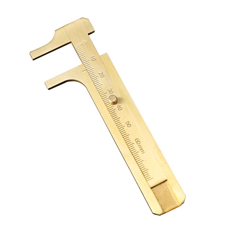 Mini Solid Brass Sliding Gauge Vernier Caliper 80m... – Vicedeal