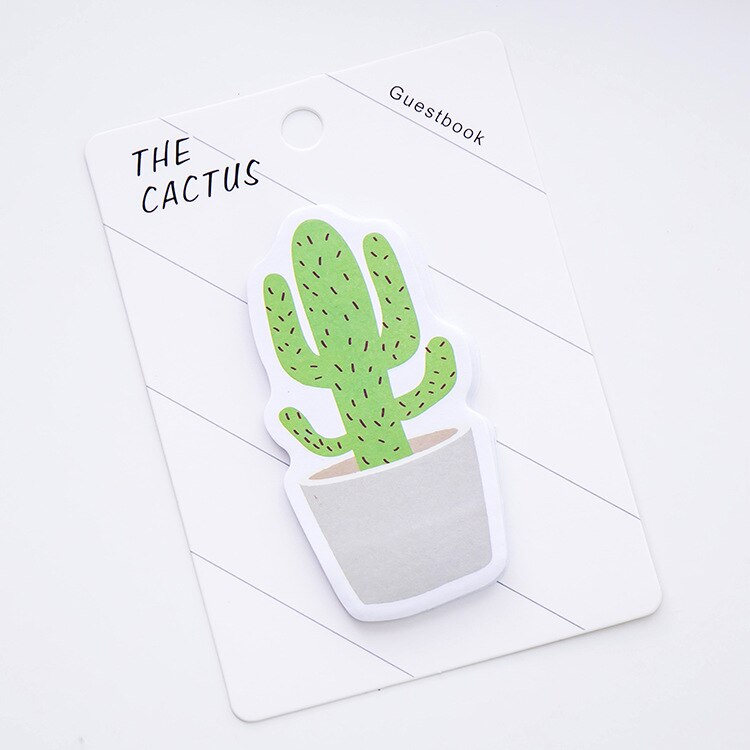 CXZY leuke Cactus sticky note kawaii index tabs me... – Grandado