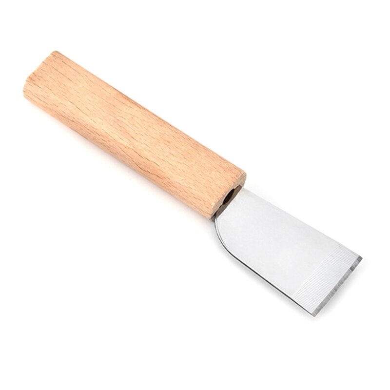 DIY Leathercraft Tool Wooden Handle Stainless Stee... – Grandado