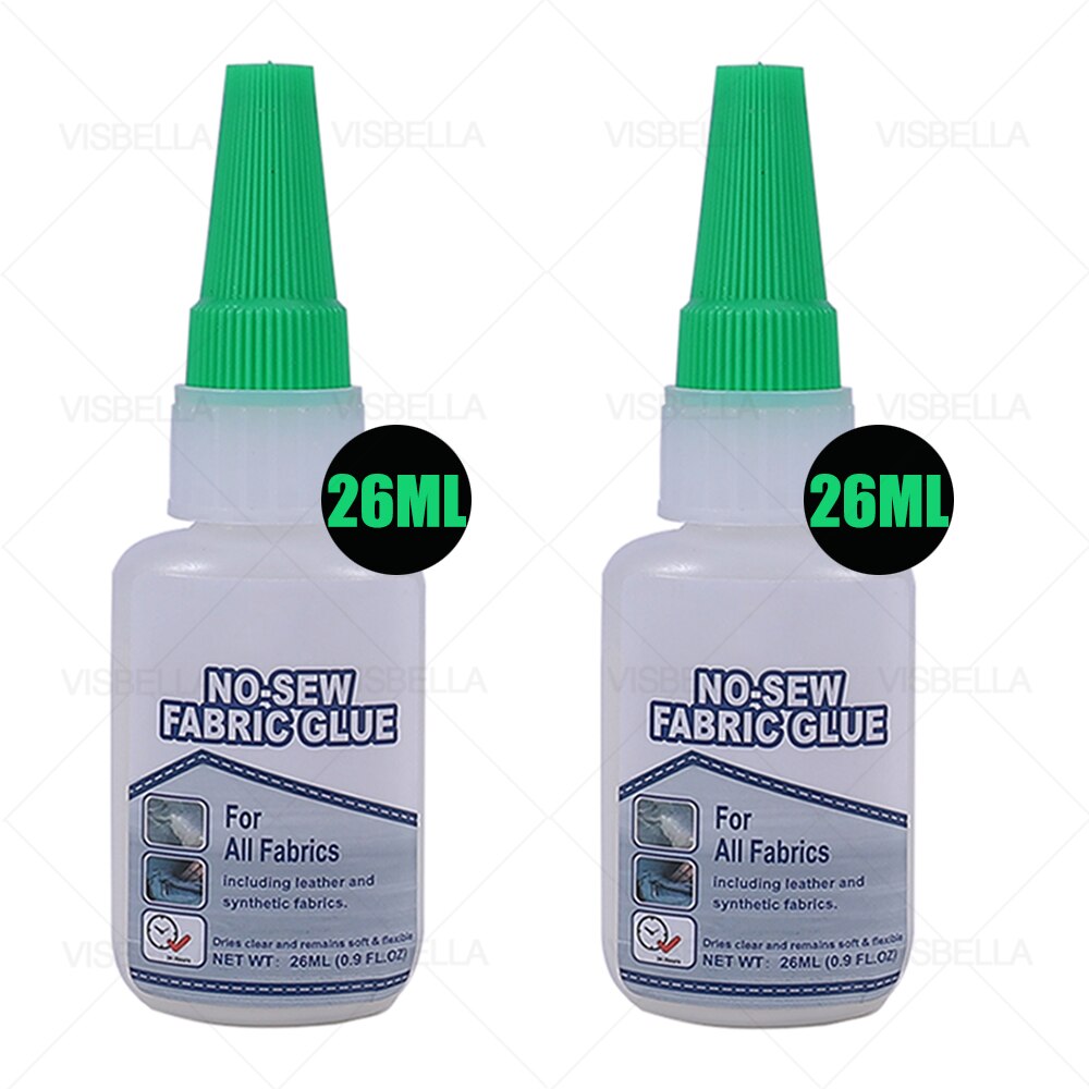 VISBELLA Liquid Fabric Sew Glue Leather Sew Glue K... – Grandado