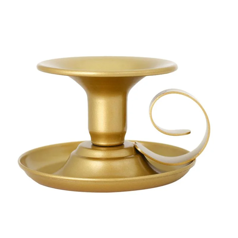 Tea Cup Type Candlestick Iron Candle Stick Retro S... – Grandado