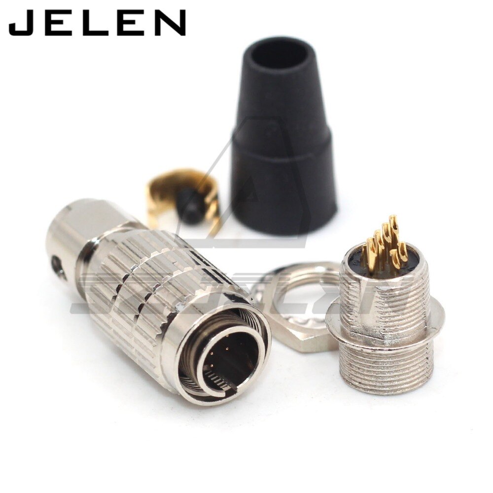 Hirose connector 8pin Male and female connector ,H... – Vicedeal