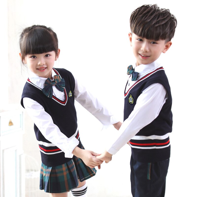 British Children School Uniforms Boys Girls Sweate... – Grandado