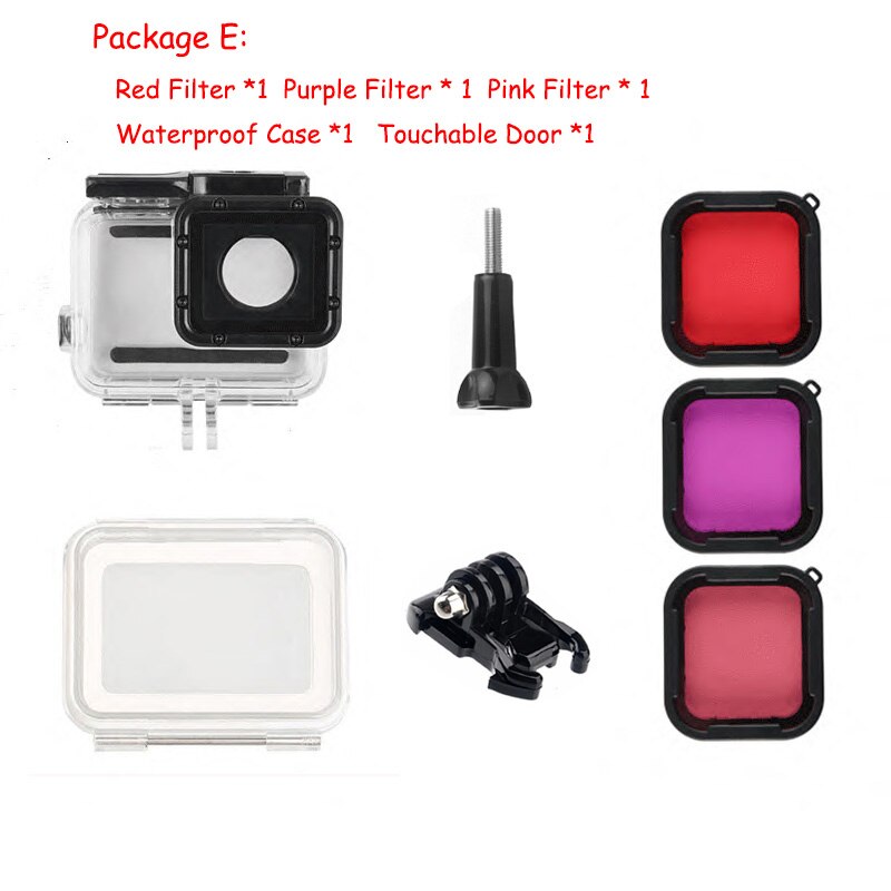 40M waterproof Case Underwater Housing Touchable D... – Grandado