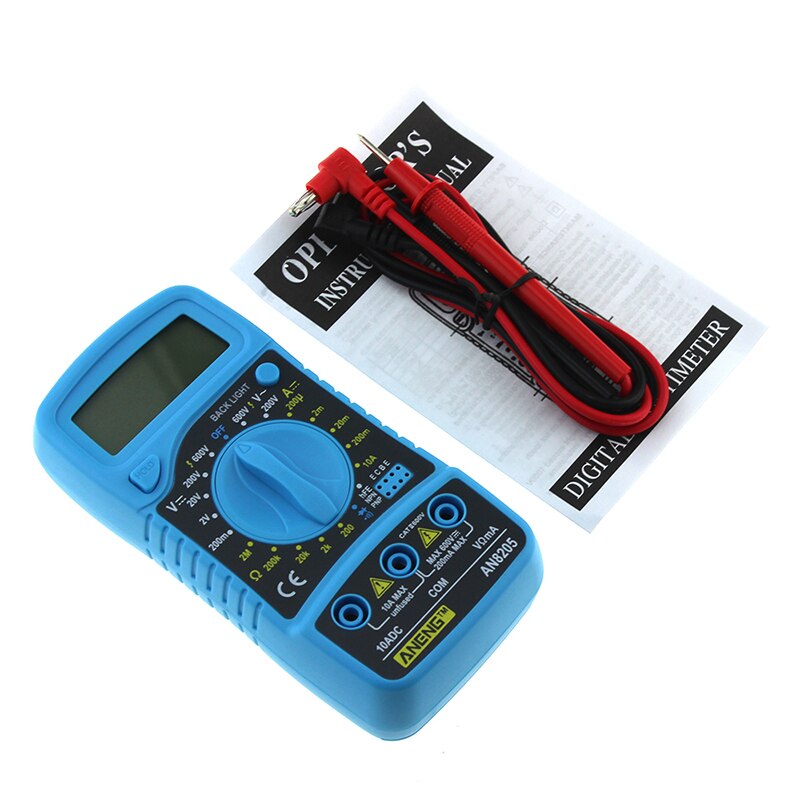 AN8205 Digital Multimeter Portable multi meter AC/... – Grandado