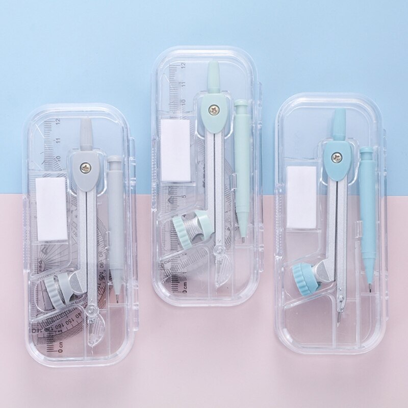 Portable Math Drawing Kit Multi-purpose Compasses ... – Grandado