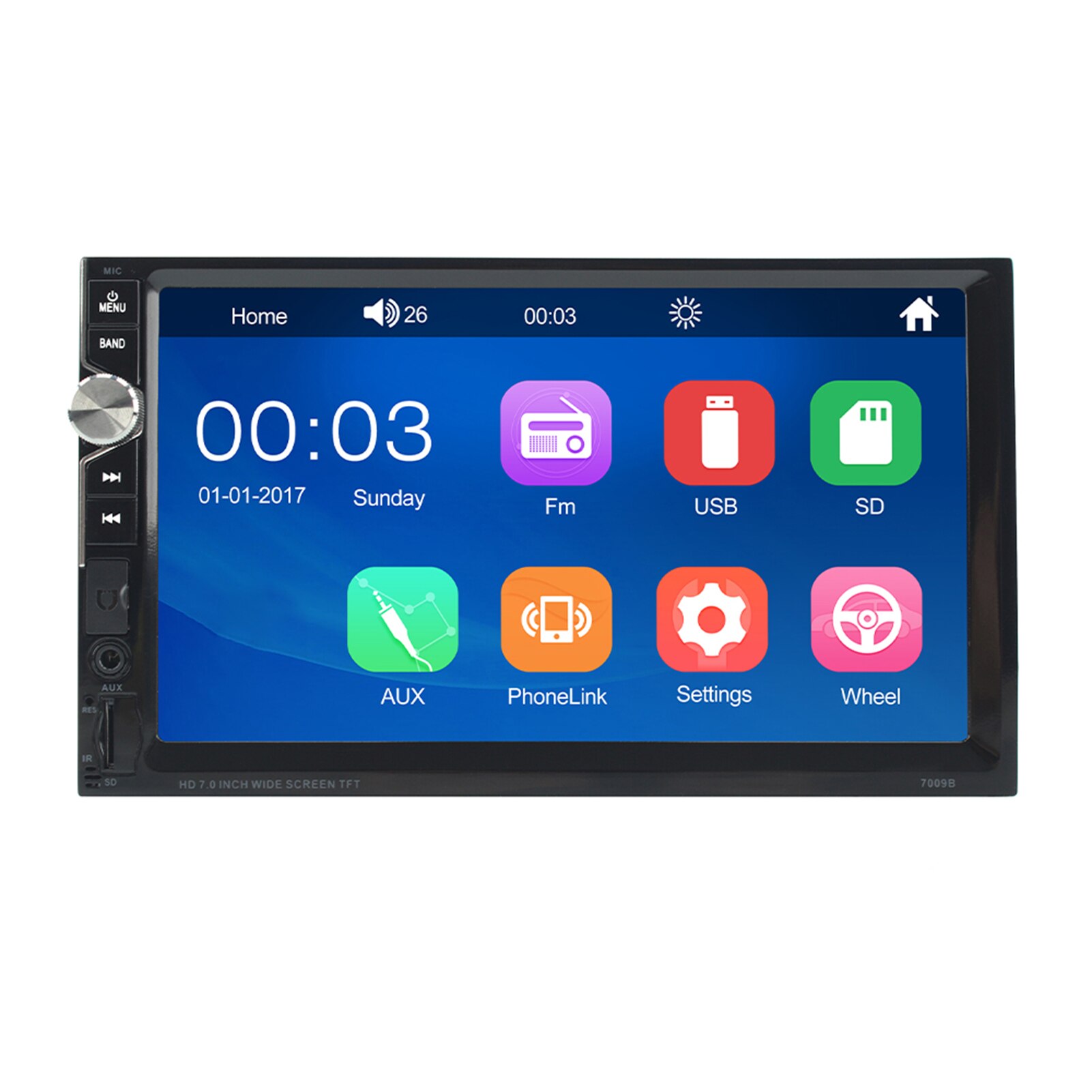DC 12V 7 Inch full HD Car MP5 Player Car Bluetooth... – Grandado