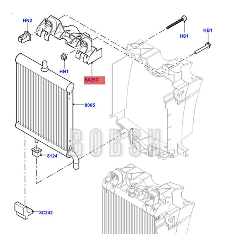 Auto Beugel Montage-Radiator -2017lan Dro Verd Isc... – Grandado