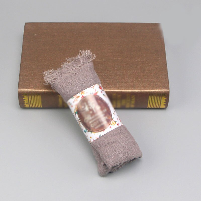 Popular Pure Color Scarf Cotton Scarf Fringes Wome... – Grandado