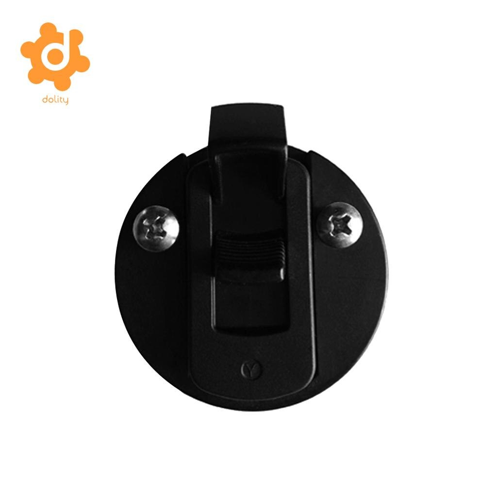2-inch Round Black Plastic Flush Slam Latch Hatch ... – Grandado