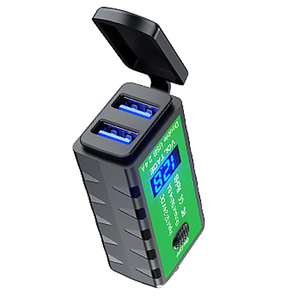 Universal 3.1a/4.8a type-c motorcykel usb-oplader ... – Vicedeal