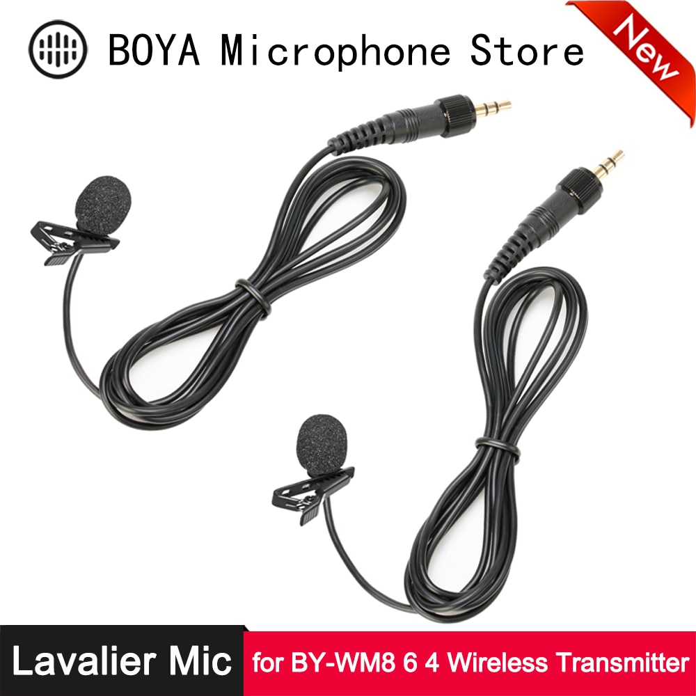 BOYA Lavalier Microphone Omnidirectional Clip-on C... – Vicedeal