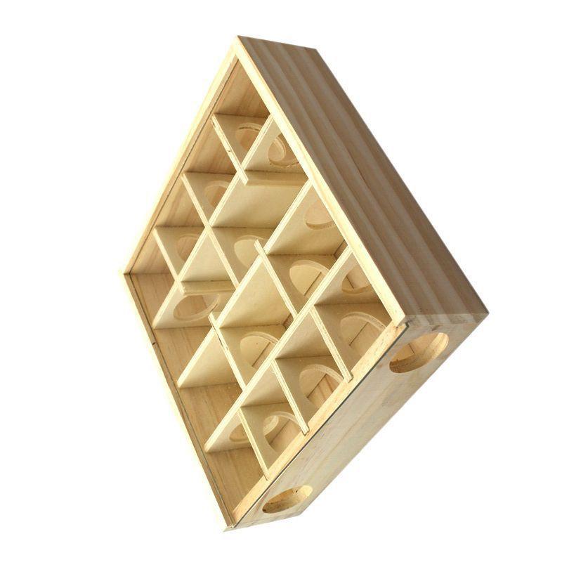 Natural Wooden Pet Hamster Maze Toy Intellectual T... – Vicedeal