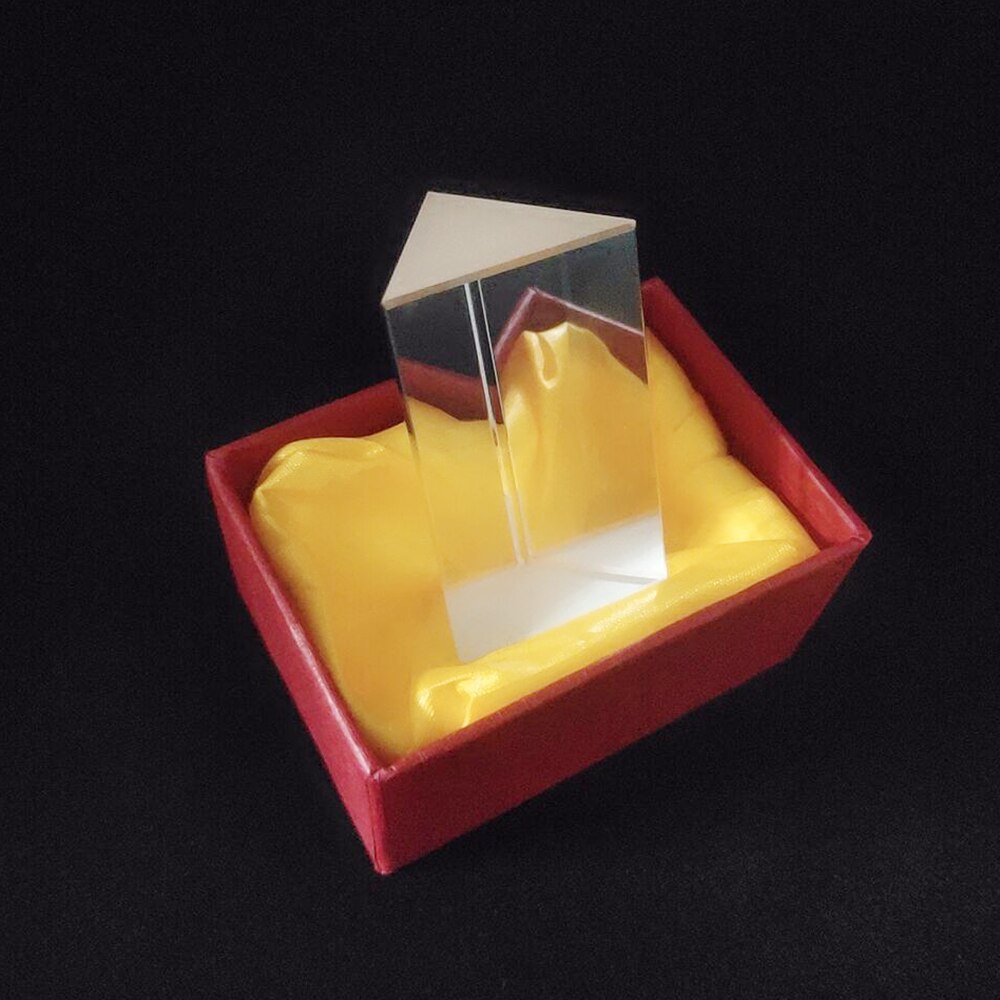 Triangular Prism BK7 Optical Glass 30x30x50mm Phys... – Grandado