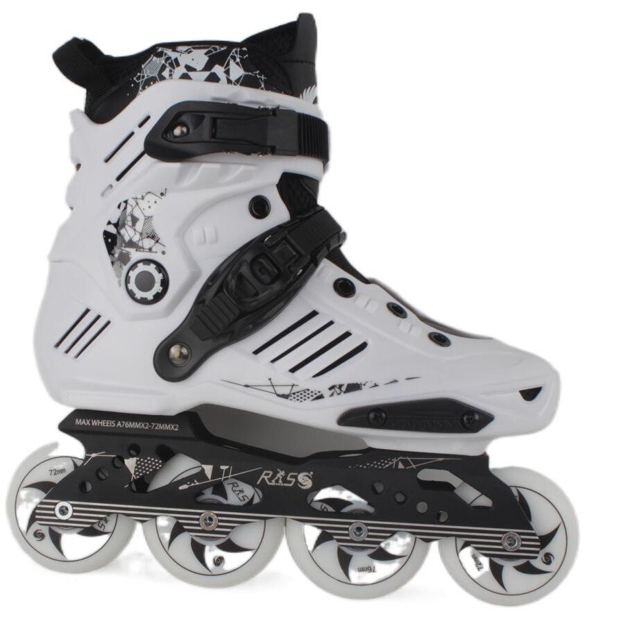 Rolo patins sapatos 4 rodas pvc adulto plana plutô... – Vicedeal