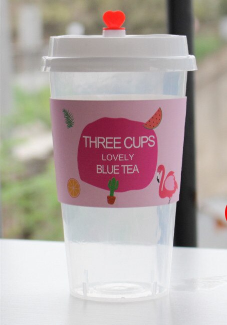 50pcs 90 caliber disposable plastic cup set transp... – Grandado