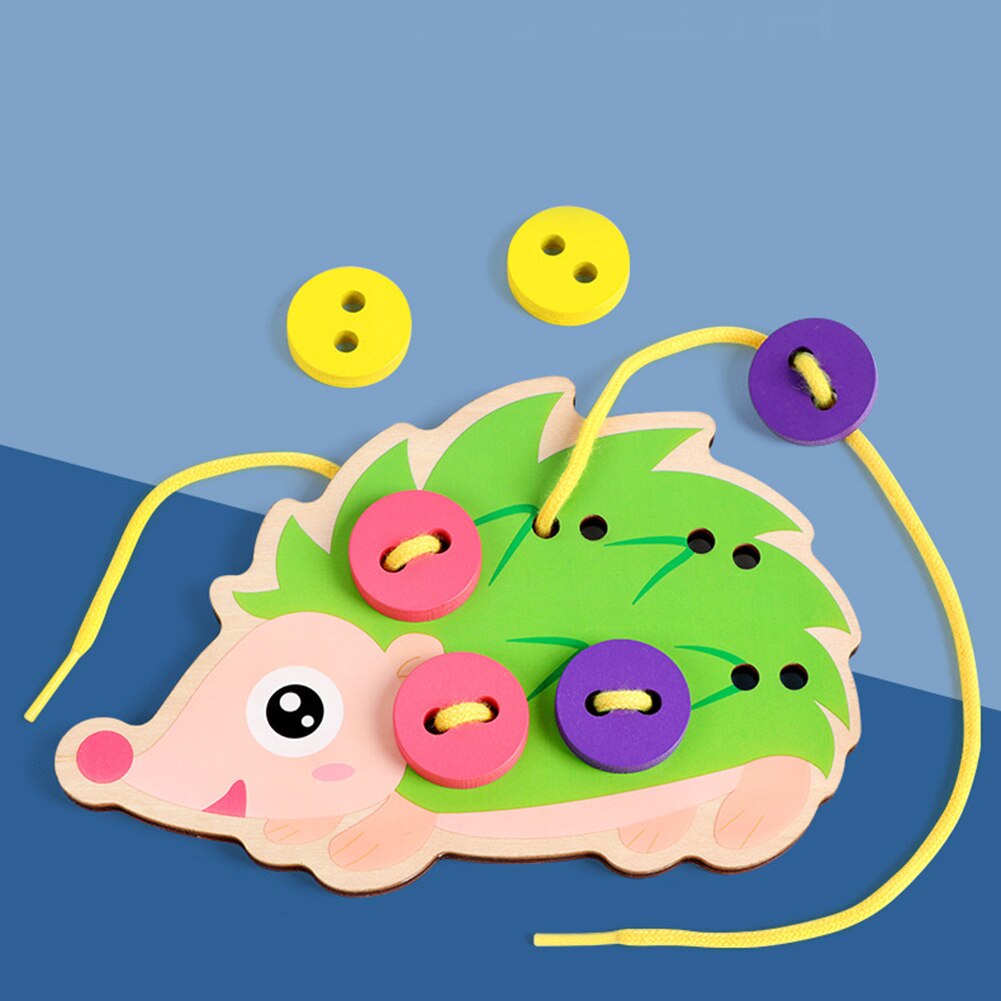 DIY Stringing Threading Beaded Blocks Children Wea... – Grandado