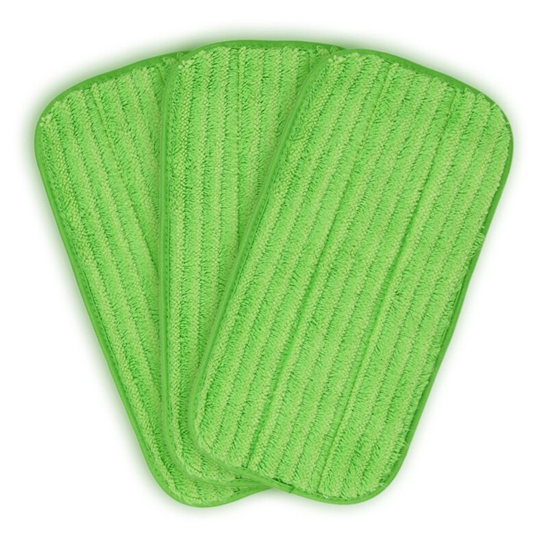 3PCS Wet/Dry Flat Mop Cloth Microfibre Floor Mop R... – Grandado