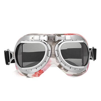 Retro Motorhelm Goggles Bril Jet Vintage Moto Klas... – Vicedeal