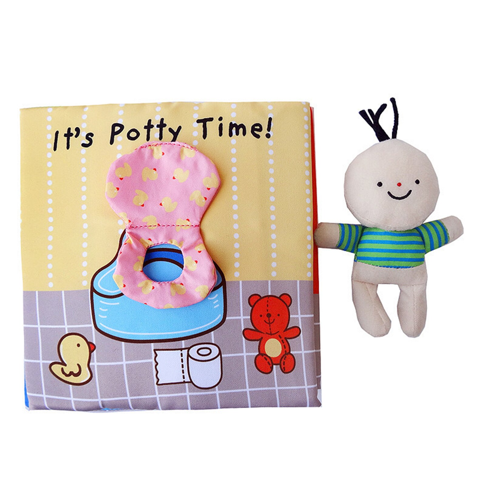 3D Baby Cloth Book Bath Potty Infant Early Cogniti... – Grandado