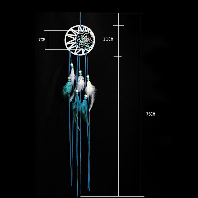 Blue Dream Catcher India Hanging Decoration Dreamc... – Vicedeal