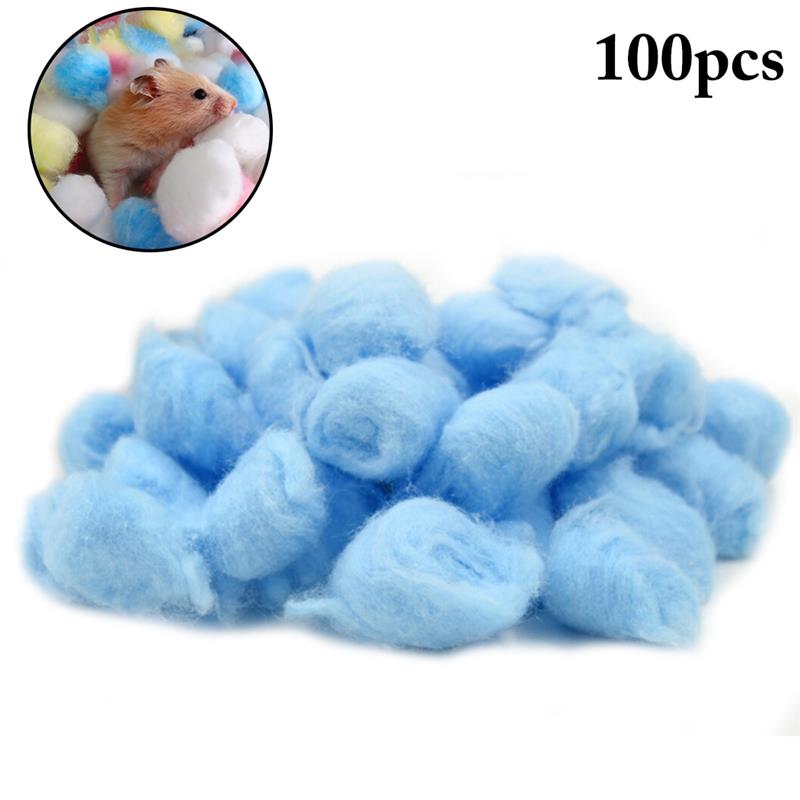 100Pcs Colorful Soft Cotton Balls Small Animals To... – Grandado