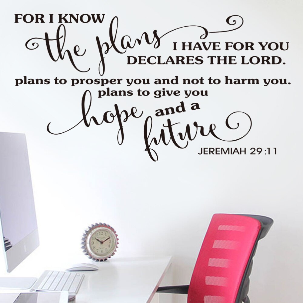 Jeremiah 29:11 Bible Verse for I Know The Plans I ... – Vicedeal