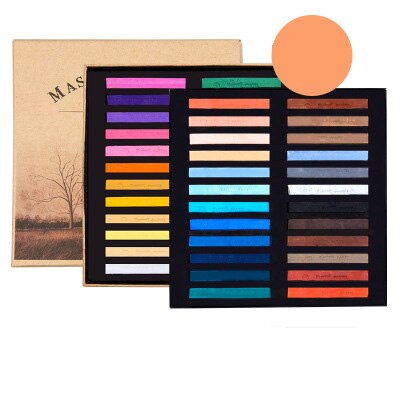 Solid Watercolor Paint Set 12 24 36 48 Colors Cray... – Vicedeal