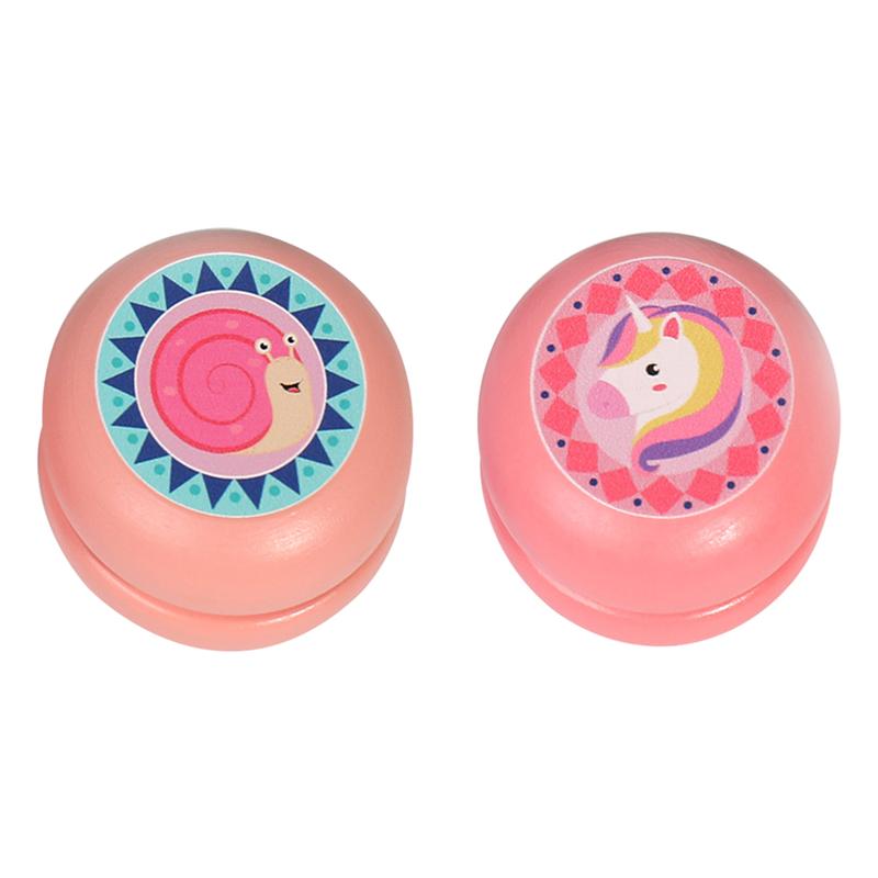 2Pcs Wooden Yo-Yo Toys Lovely Cartoon Animal Patte... – Vicedeal