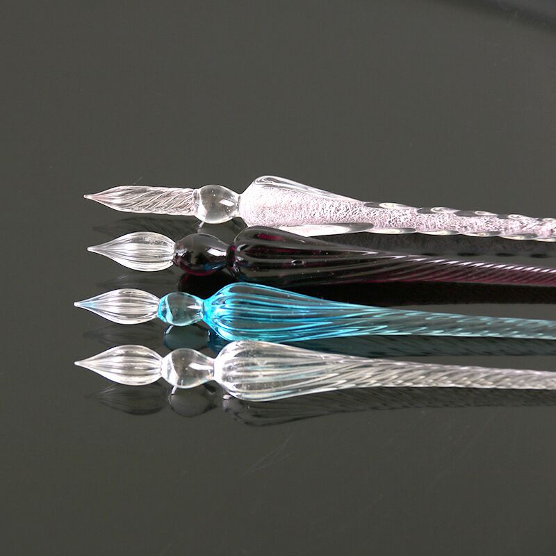 0.7mm Handmade Crystal Glass Dip Pen Sign Ink Pens... – Grandado