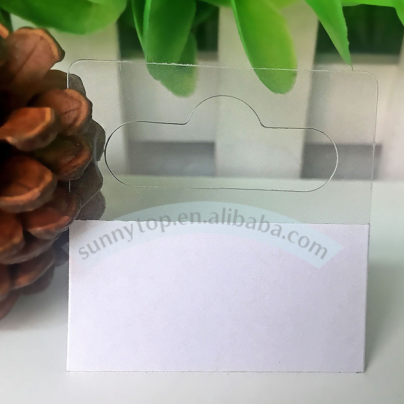 euro hole hang tab 40x40mm, 100pcs/lot, plastic ad... – Vicedeal