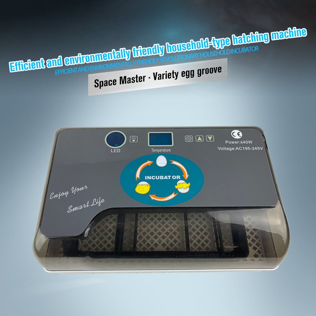 Home Incubator with LED Lighting 12 Egg Automatic ... – Vicedeal