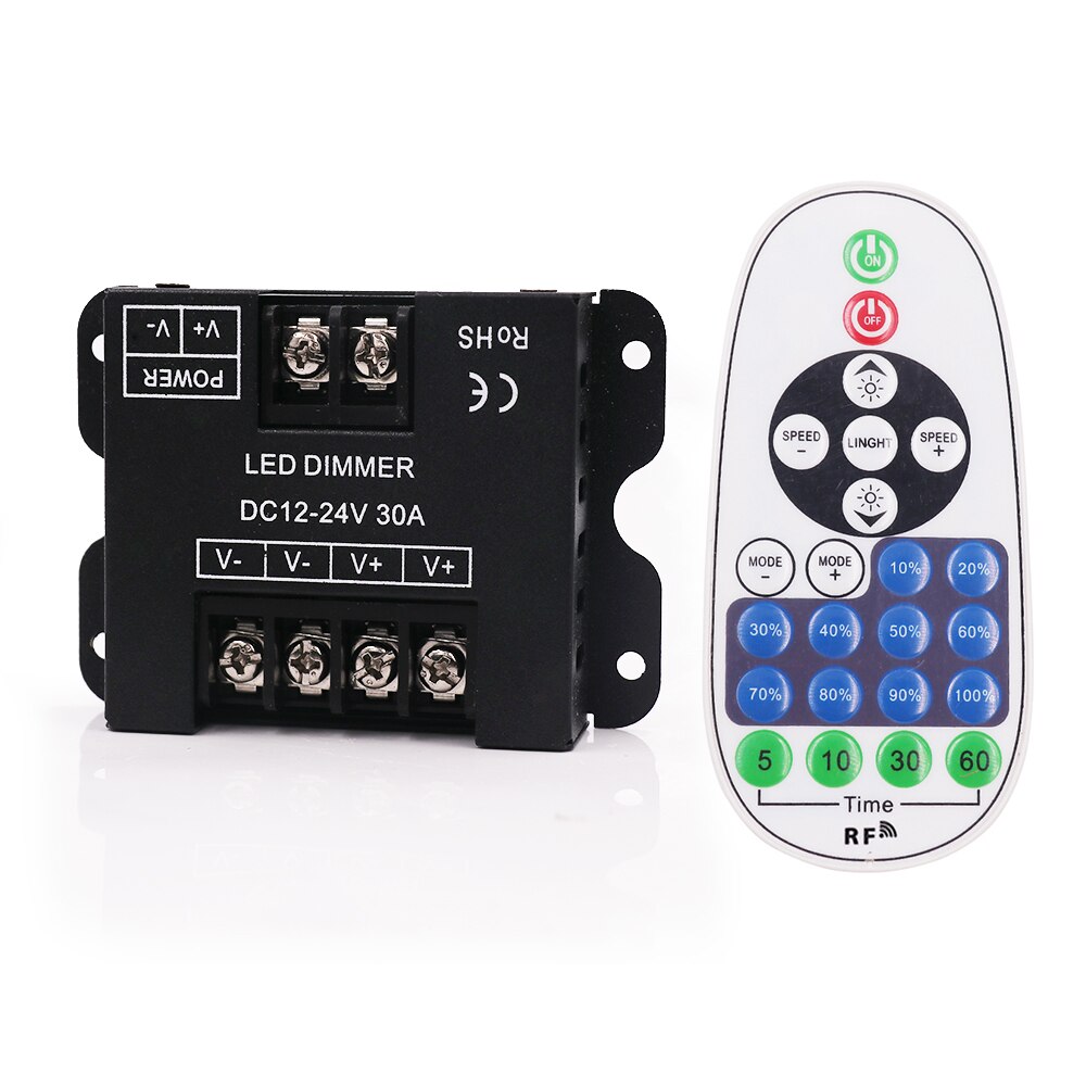 12V 24V Led Controller Rf Afstandsbediening 360W G... – Vicedeal
