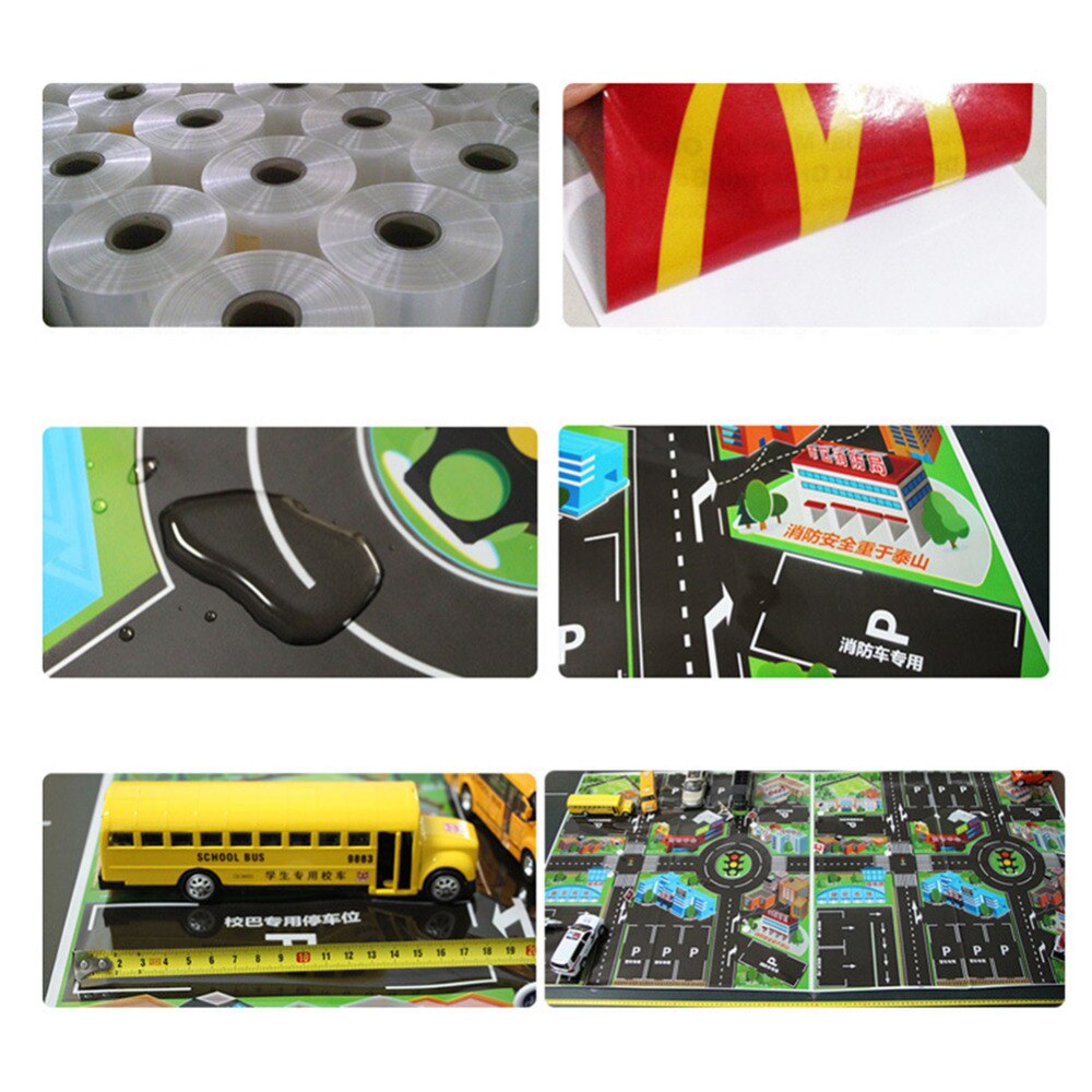 Kids City Traffic Play Mat Urban Scene Traffic Car... – Grandado