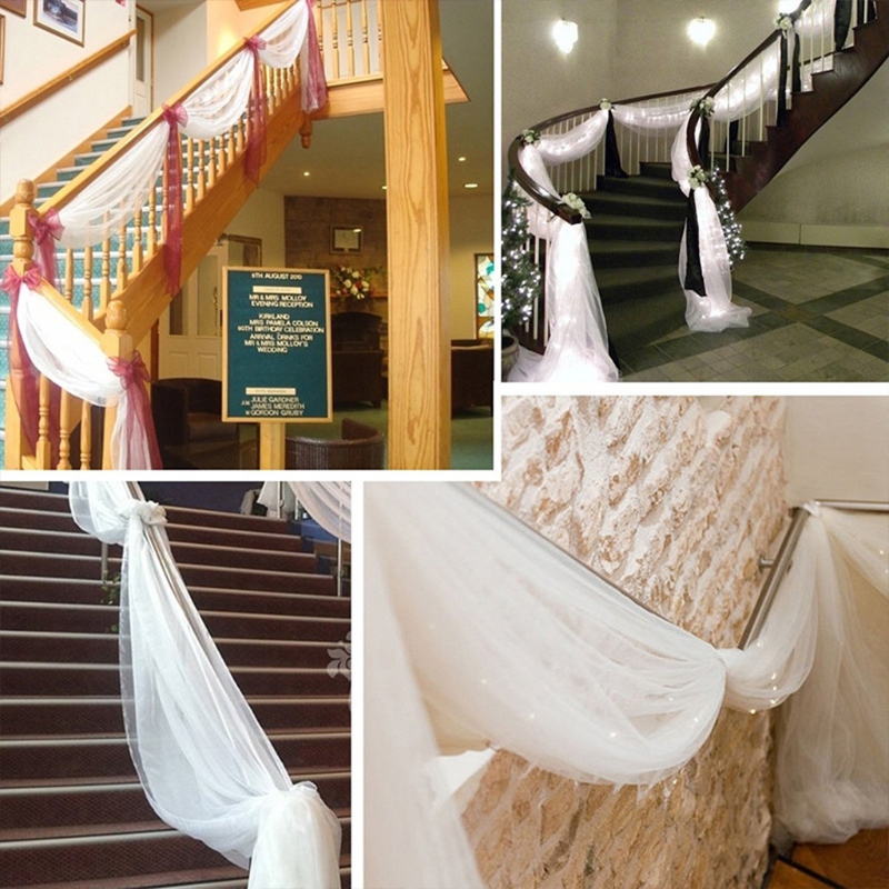 197x59 Inch White Sheer Canopy Bed Curtain Voile W... – Vicedeal